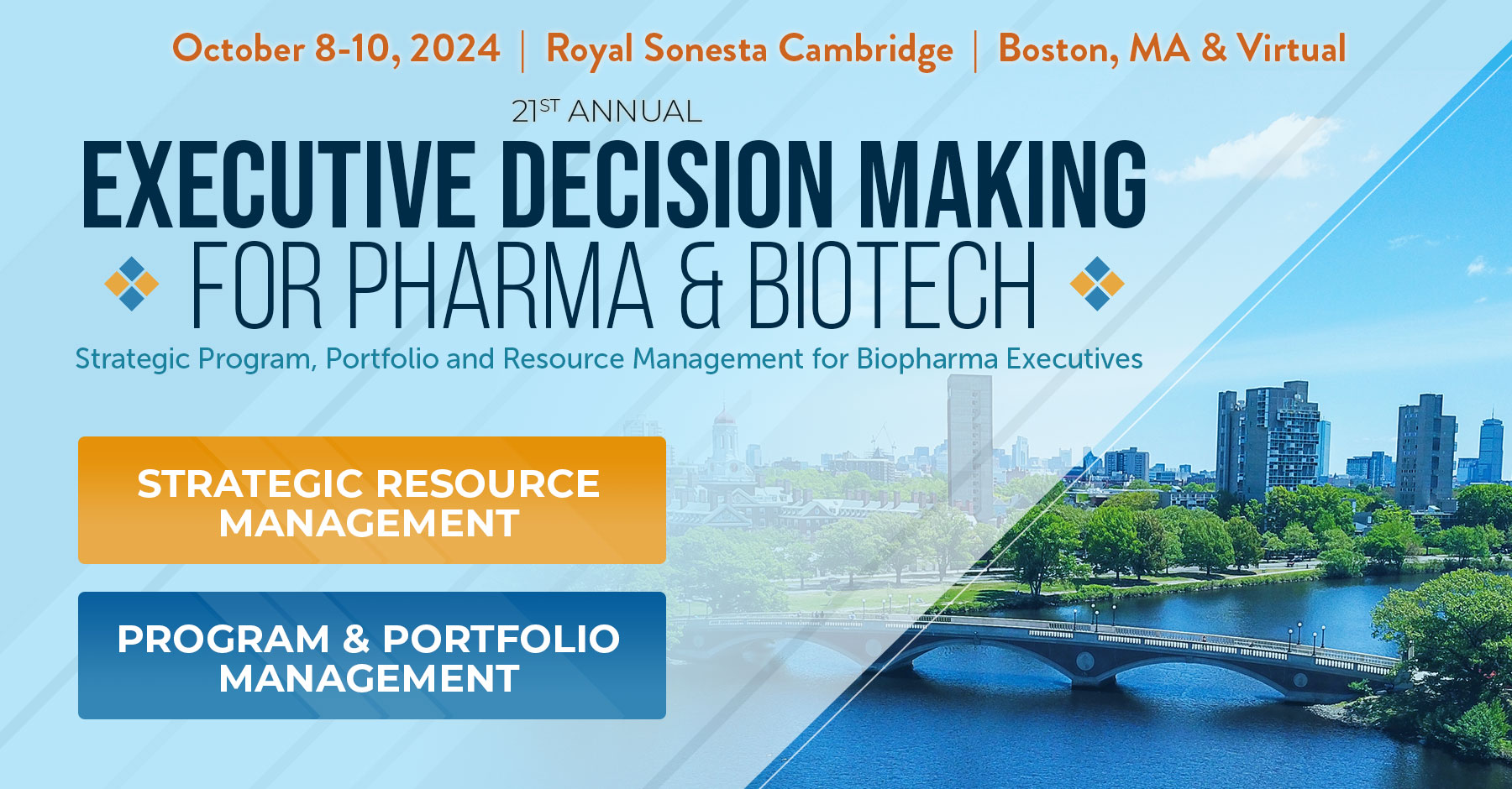 Programs | Executive Decision Making for Pharma & Biotech | October 8 ...